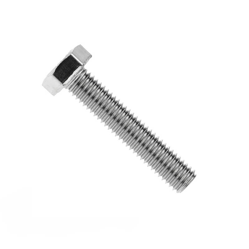 Tornillo rosca DIN 933 hexagonal 6x30mm. Inox A4 - Talleres Nasio