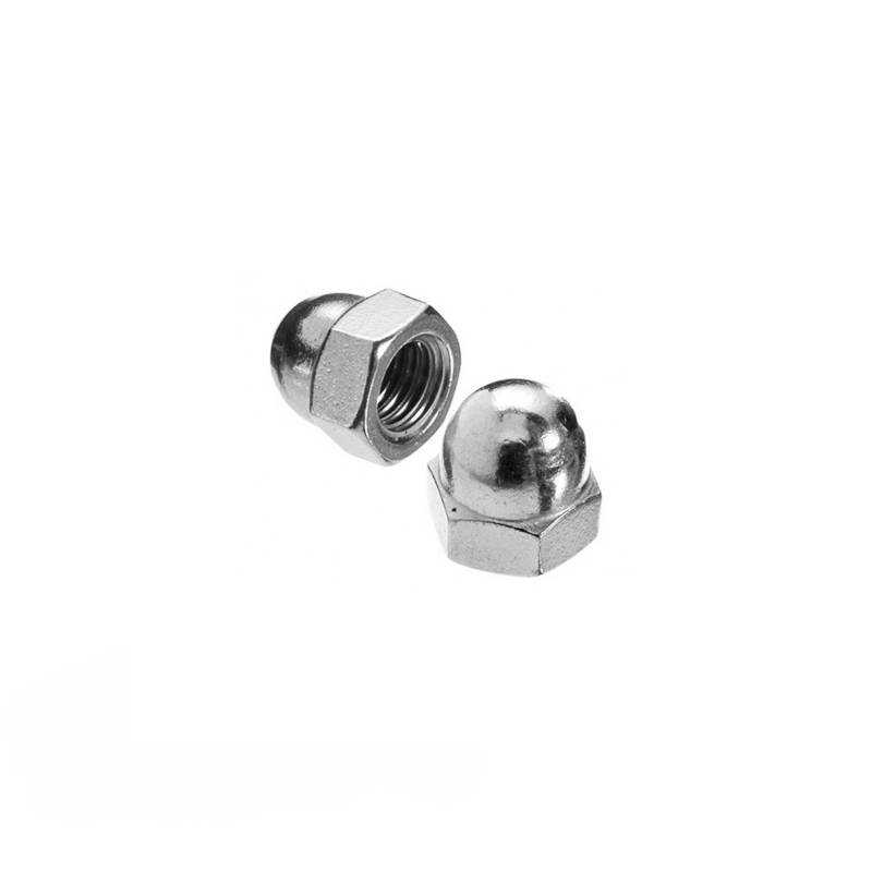 Tuerca ciega DIN 1587 hexagonal 10mm. Inox A4 - Talleres Nasio