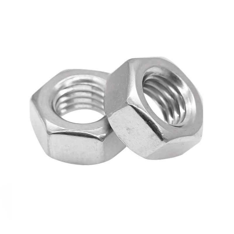 Tuerca DIN 934 hexagonal 8mm. Inox A4 - Talleres Nasio