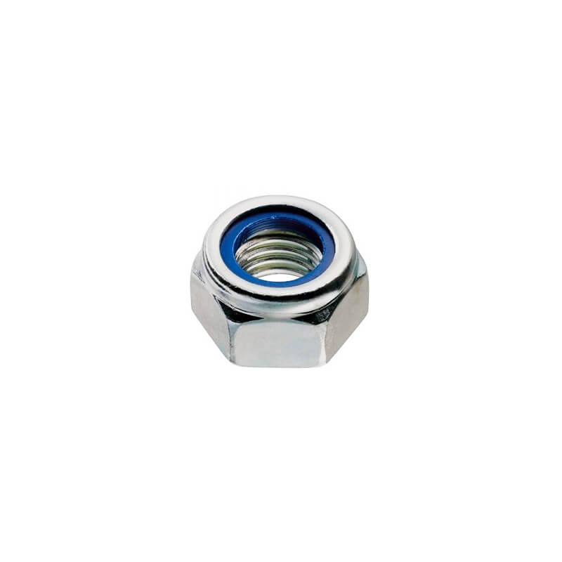 Tuerca autoblocante DIN 985 hexagonal 8mm. Inox A4 - Talleres Nasio