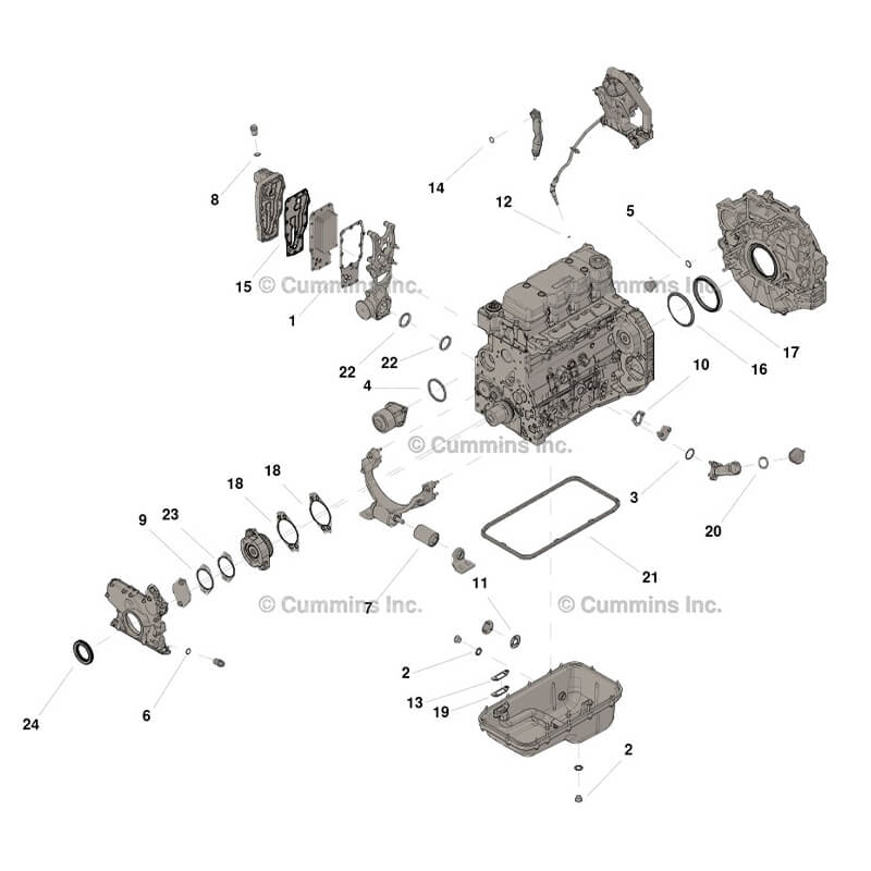 Cummins Diesel Engine Diagram