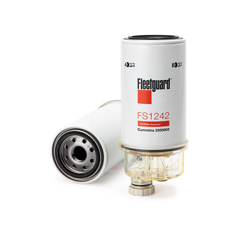 Fleetguard FS1242B threaded diesel fuel separator filter - Talleres Nasio