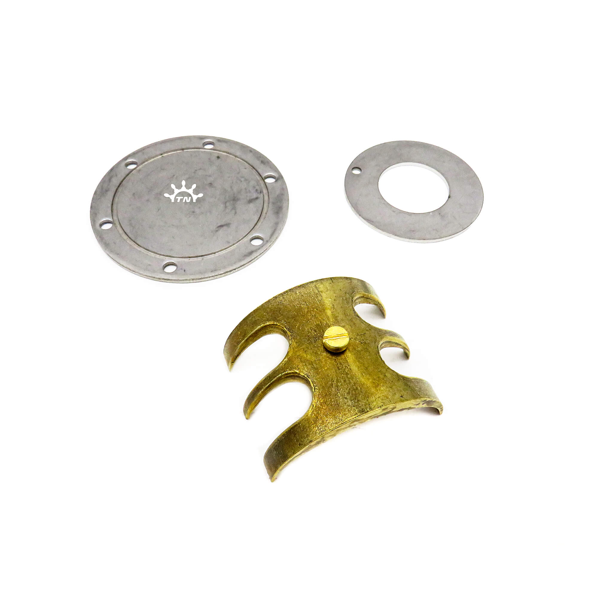 Pump cover + wear plate + cam pump raw water pump MDDCG Cummins-Onan ...