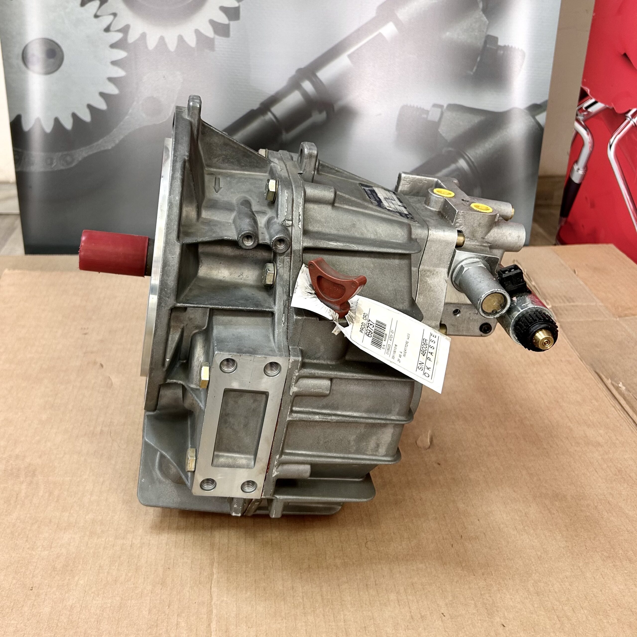 Marine gearbox 45A electrically controlled ZF reduction ratio 2.03:1 ...